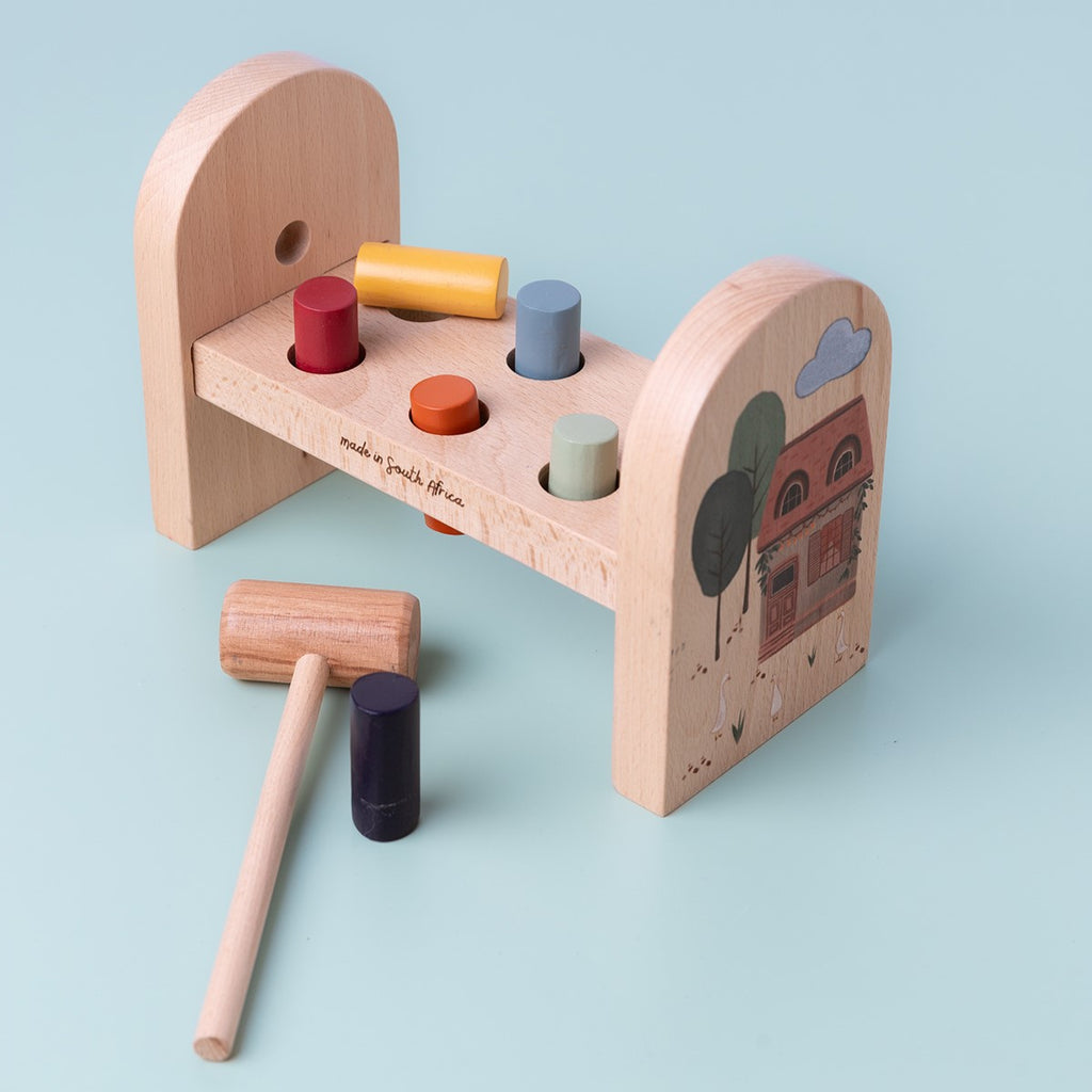 Tiger Lily Wooden Hammering Toy (Little Greyton Collection) – Tiger ...